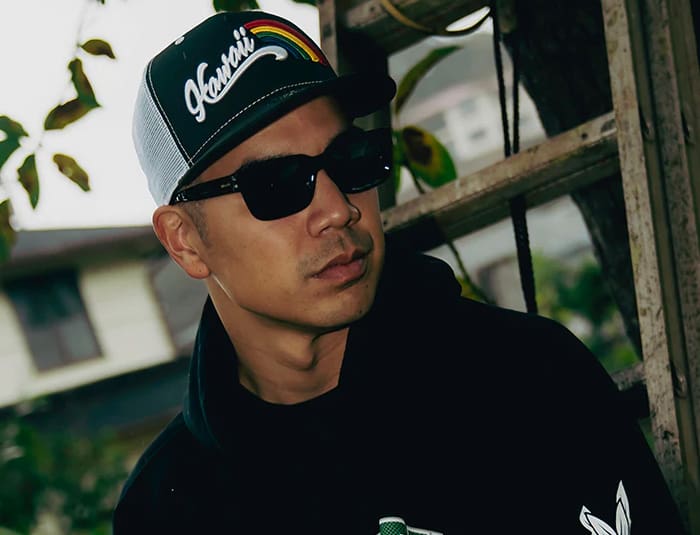 Manoa Mist Black Diamond Tech White Trucker 59Fifty Fitted Hat by Fitted Hawaii x New Era ...