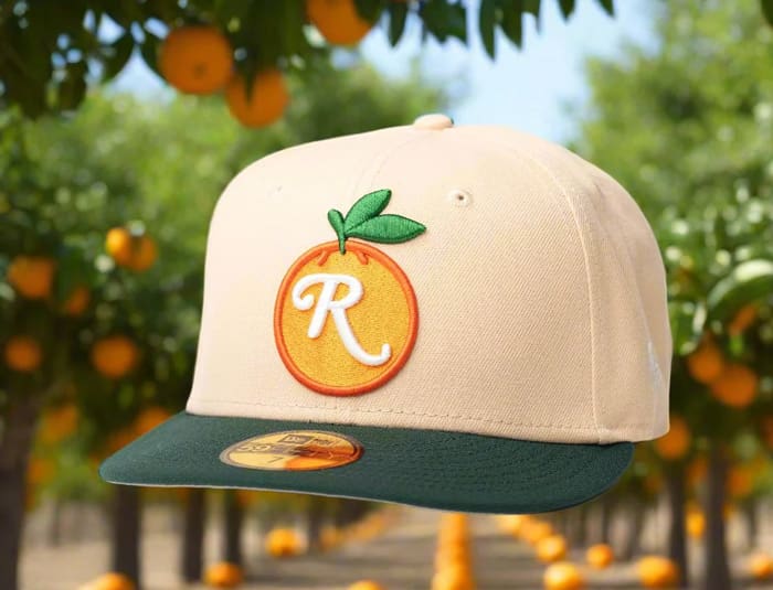 Redlands Orange Mocha Mango Forest Green 59Fifty Fitted Hat by 1LoveIE ...
