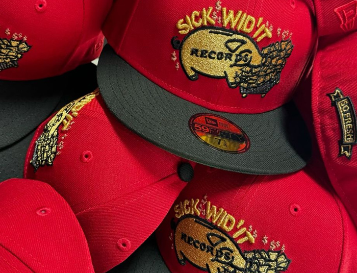 SFC x Sick Wid It Records 40-Niner 59Fifty Fitted Hat by So Fresh ...