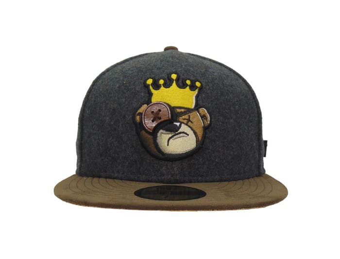 Berlin Bear Button Bear 59Fifty Fitted Hat by JustFitteds x New Era ...