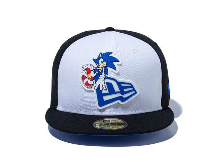 Sonic The Hedgehog Flag Logo 59Fifty Fitted Hat by Sonic The Hedgehog x ...