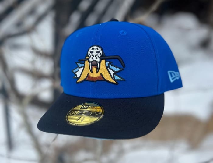 Walrus Blue Black 59Fifty Fitted Hat by Dionic x Uprok x New Era ...