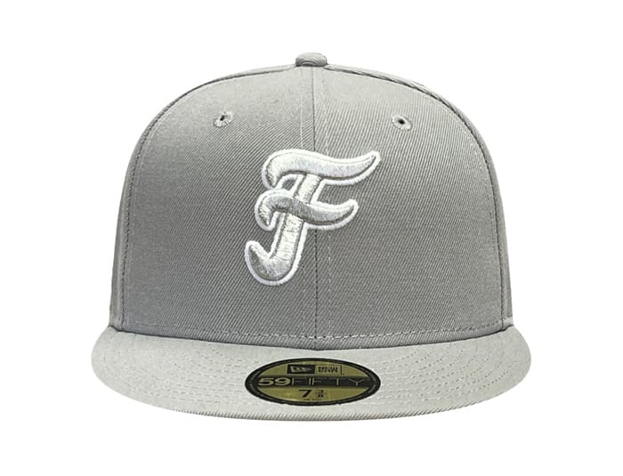 Forevermore Gray Sky Blue 59Fifty Fitted Hat by Fitted Hawaii x New Era ...