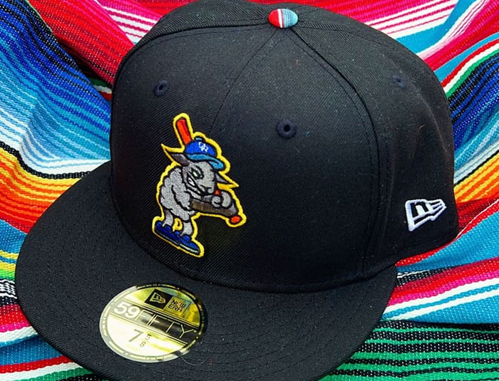 Black Sheep Black Serape 59Fifty Fitted Hat by Uprok x Dionic x New Era ...