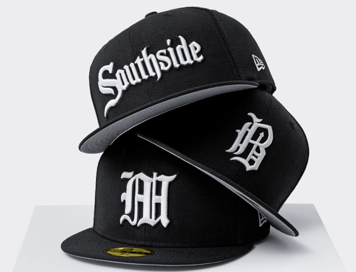 Just Caps Gothic Script 59Fifty Fitted Hat Collection by MLB x MiLB x ...