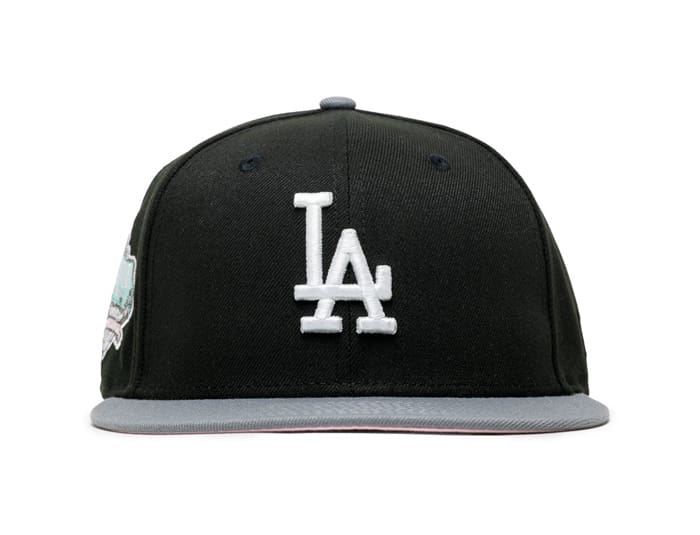 Los Angeles Dodgers Dodger Stadium 40th Anniversary Black Grey 59Fifty ...