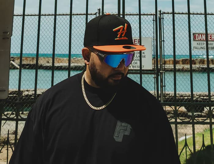 Kalai Black Orange 59Fifty Fitted Hat by Fitted Hawaii x New Era ...