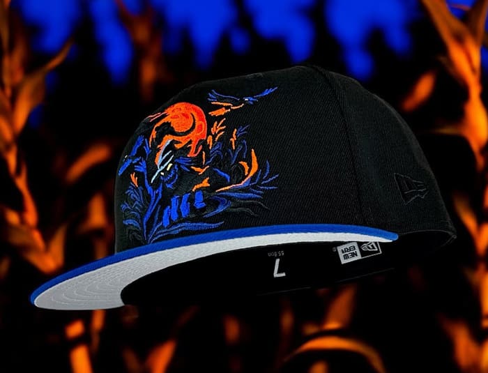 Scarecrow's Harvest Black Royal 59Fifty Fitted Hat by Noble North x New ...