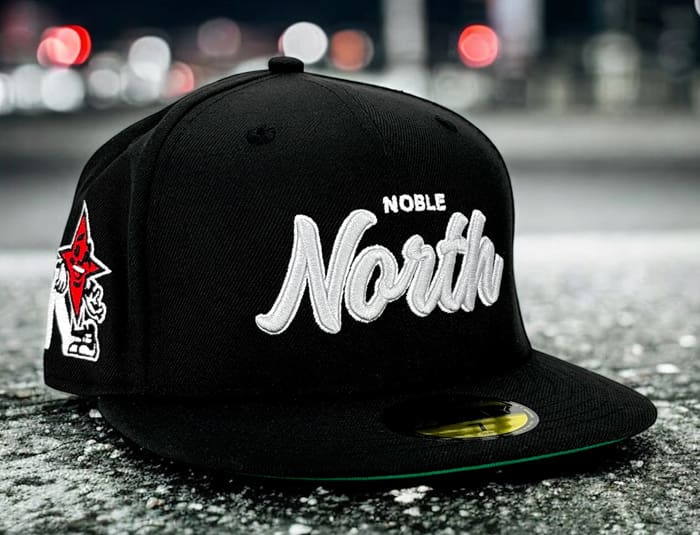 North Script Mascot 59Fifty Fitted Hat by Noble North x New Era ...