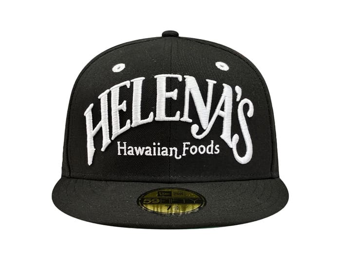 Helena's Black 59Fifty Fitted Hat by Fitted Hawaii x New Era | Strictly ...